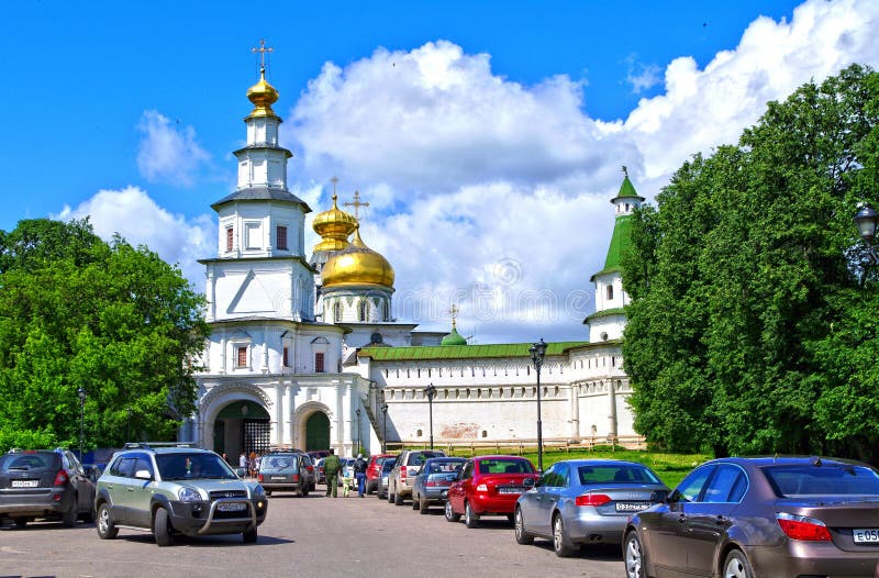 Tower of New Jerusalem Monastery in Istra, Moscow Editorial Stock Photo ...