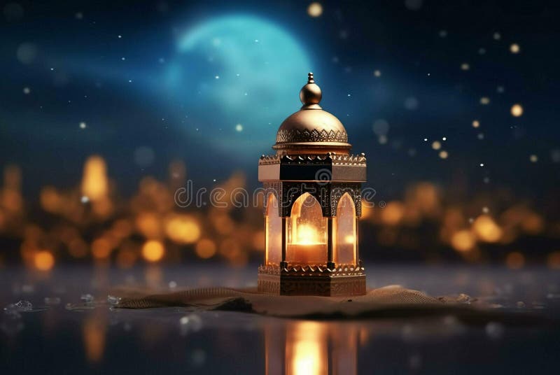 Tower in the Night Tower at Night Stock Illustration - Illustration of ...
