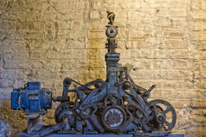 Tower old clock parts stock image. Image of denver, colorado - 41309007