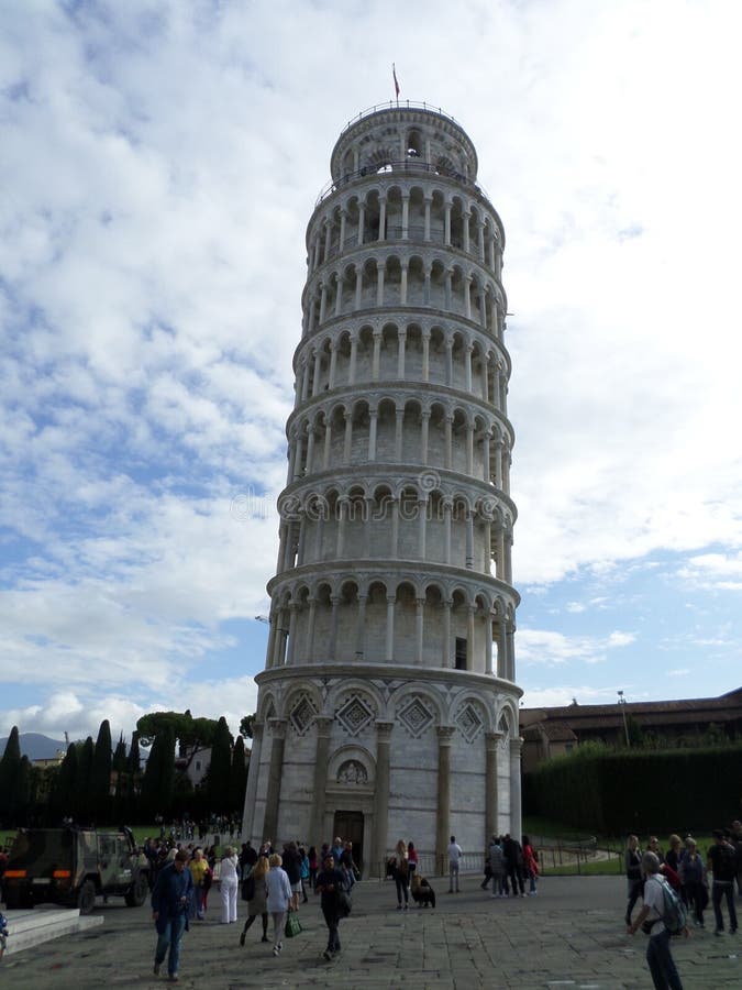 Tower of Pisa. Italy. editorial photo. Image of camera - 273690886