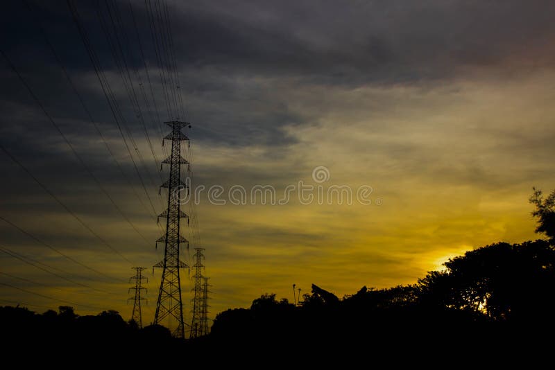 Tower power electronics stock image. Image of equipment - 103417919