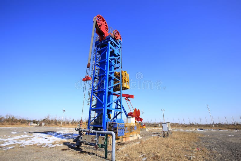 Tower pumping unit stock image. Image of unit, economic - 173904779