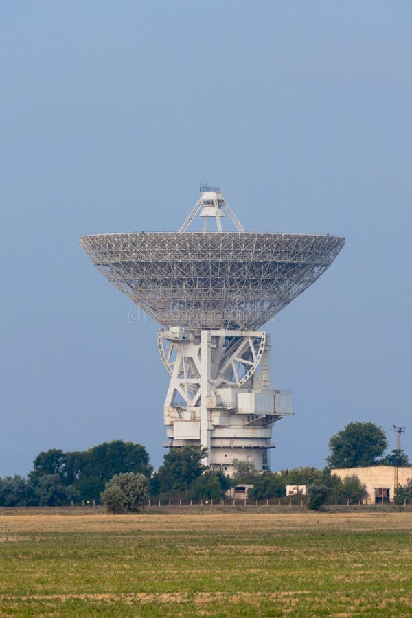 Tower with Radar Communication System Stock Image - Image of ...