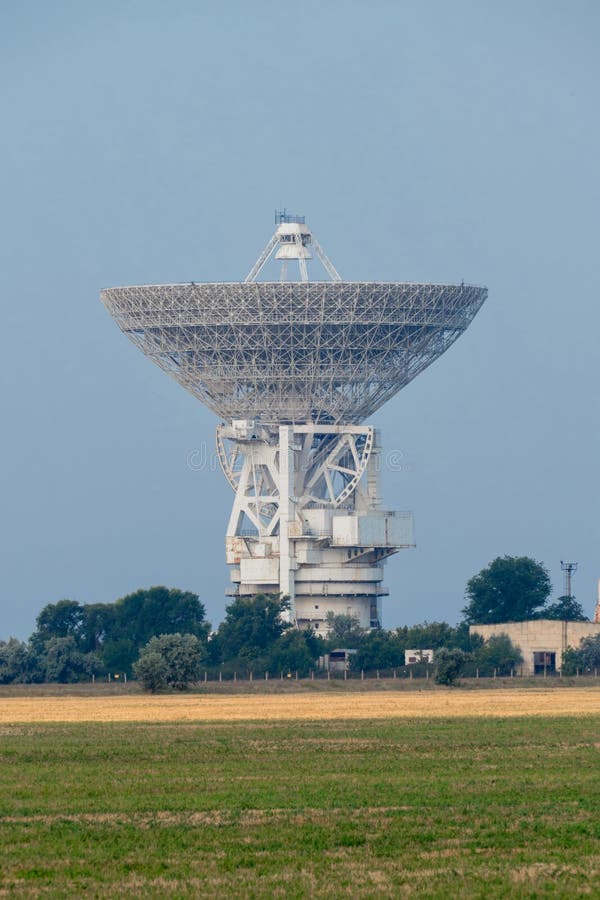 Tower with Radar Communication System Stock Image - Image of ...