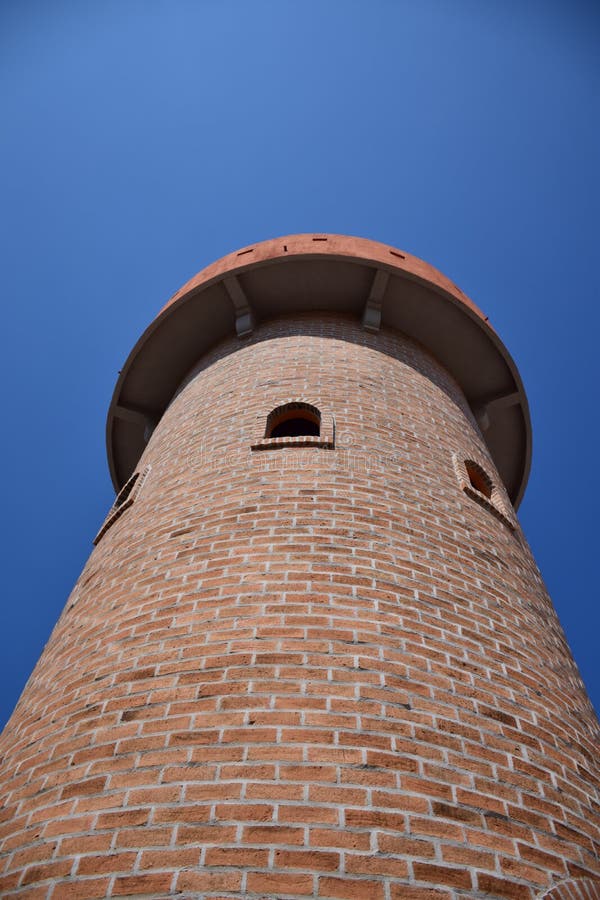 Tower stock photo. Image of round, brick, building, tower - 49024686