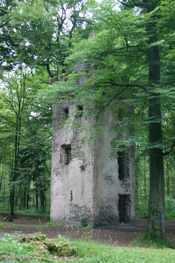 Tower Ruin stock image. Image of building, stone, monastery - 167913