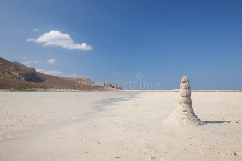 Tower of sand 2 stock photo. Image of sunlight, nature - 27530344