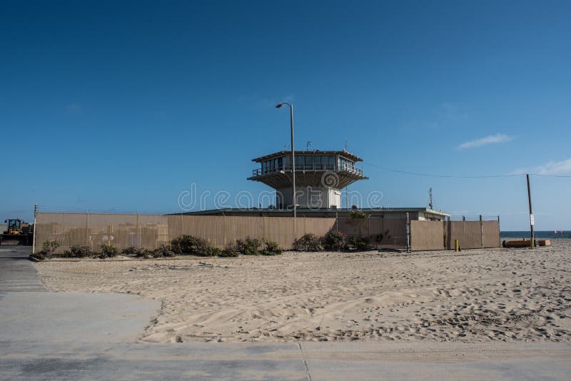Tower on the sand stock photo. Image of summer, skate - 202202430