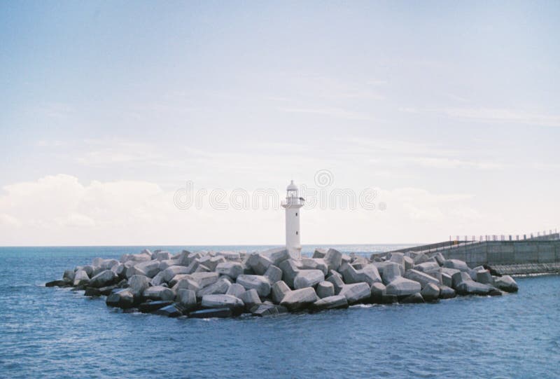 Tower of Sea stock photo. Image of beach, tower, quiet - 131467720
