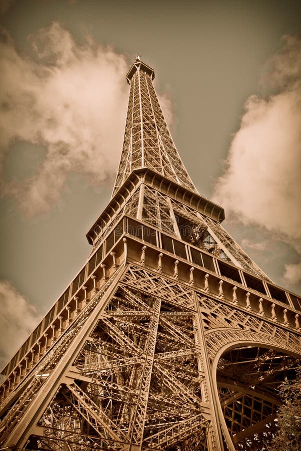 Tower of Sepia stock image. Image of morning, scenic - 22293875
