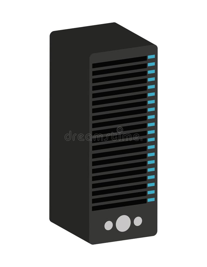 Tower Server Icon,Vector and Illustration Stock Vector - Illustration ...