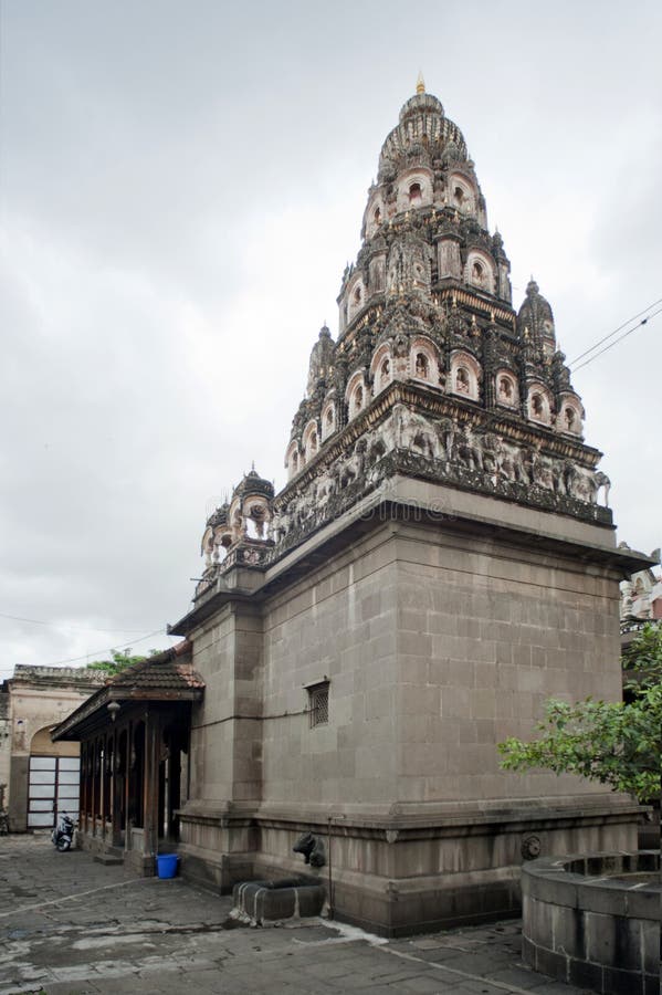 Tower of a Shri Dattatrya Temple at Phaltan Editorial Photo - Image of ...