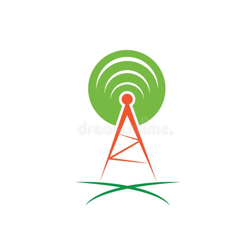 Signal Tower Collapsed,icon of No Signal Illustration Design Stock ...
