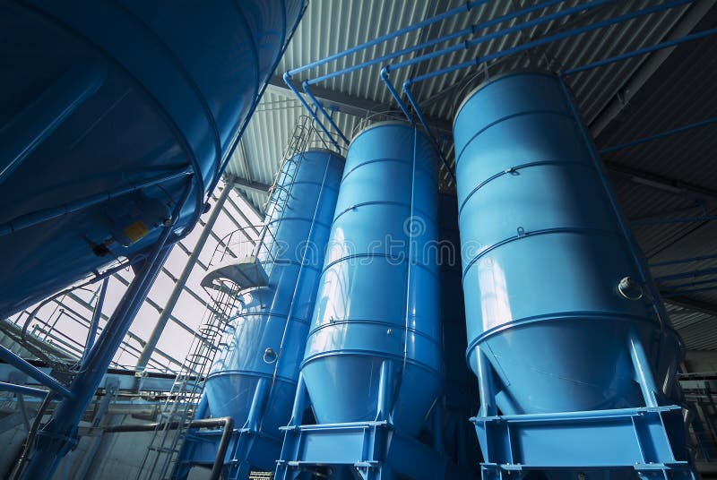 Tower Silos Bulk Storage stock image. Image of agricultural - 61929771