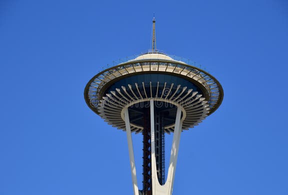 Tower Space Needle in Seattle, Washington Editorial Photography - Image ...