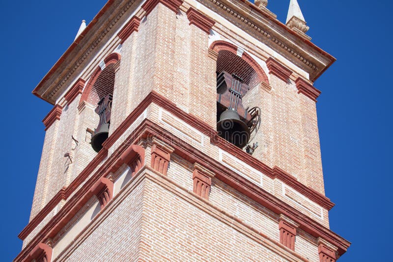 Spanish Style Tower stock image. Image of azure, facade - 22407399