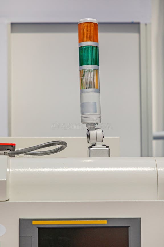 Tower Stack Light Indicator Stock Photo - Image of pole, serbia: 282499726