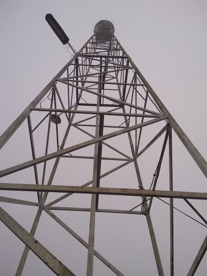 The Tower Staircase is Very Beautiful from the Bottom Stock Photo ...