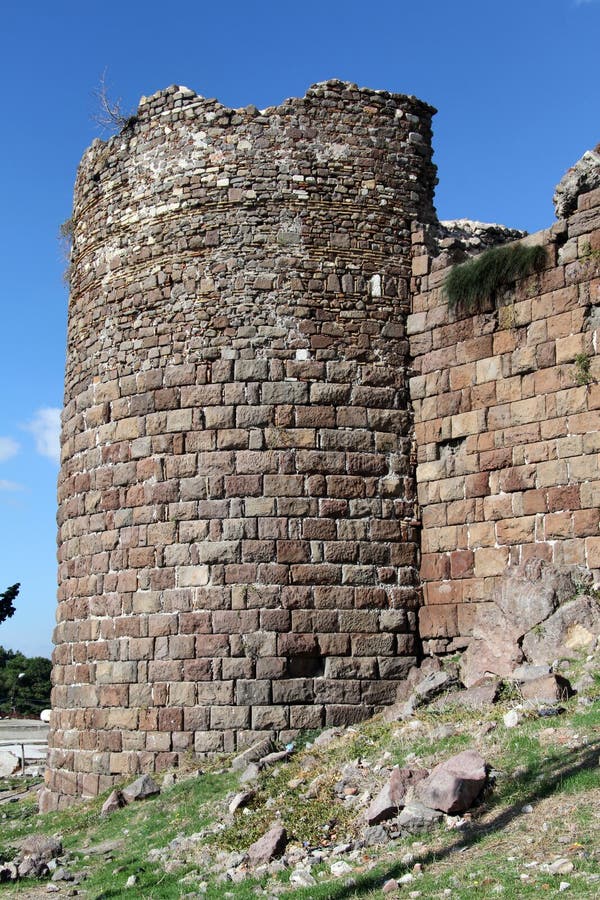 Tower and wall stock image. Image of place, military - 29887709