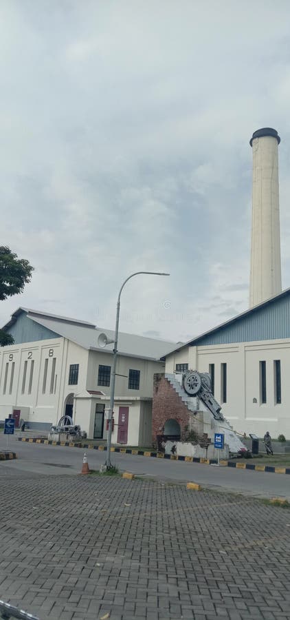 Tower of Sugar Factory Colomadu Indonesia Stock Image - Image of sugar ...