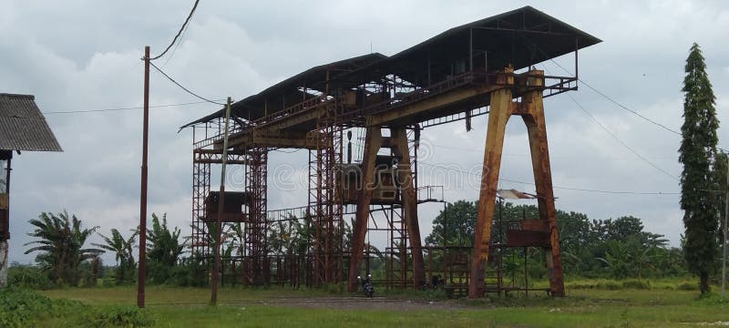 Tower Sugar Industri Sragi Indonesia Stock Image - Image of indon ...