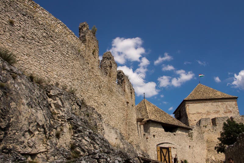 Tower of Sumeg castle stock photo. Image of medieval - 64262042