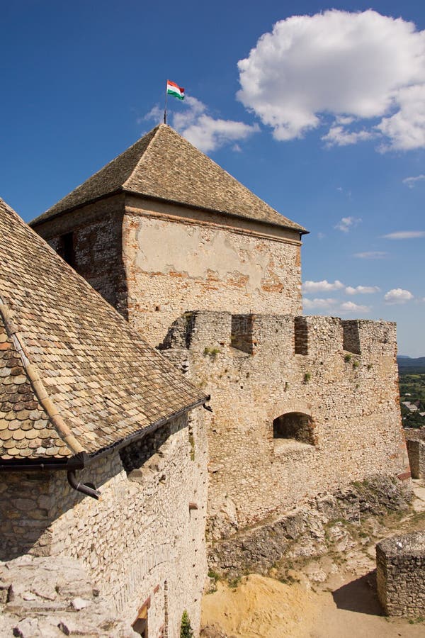 Tower of Sumeg castle stock photo. Image of beautiful - 64262056