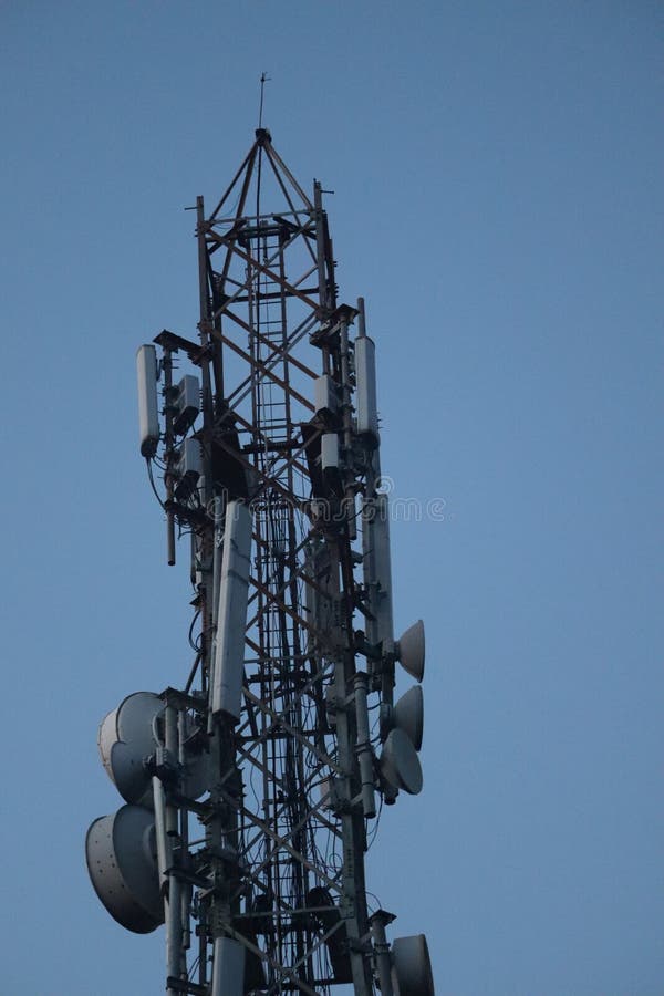 A tower in the top stock image. Image of vehicle, aviation - 196631527