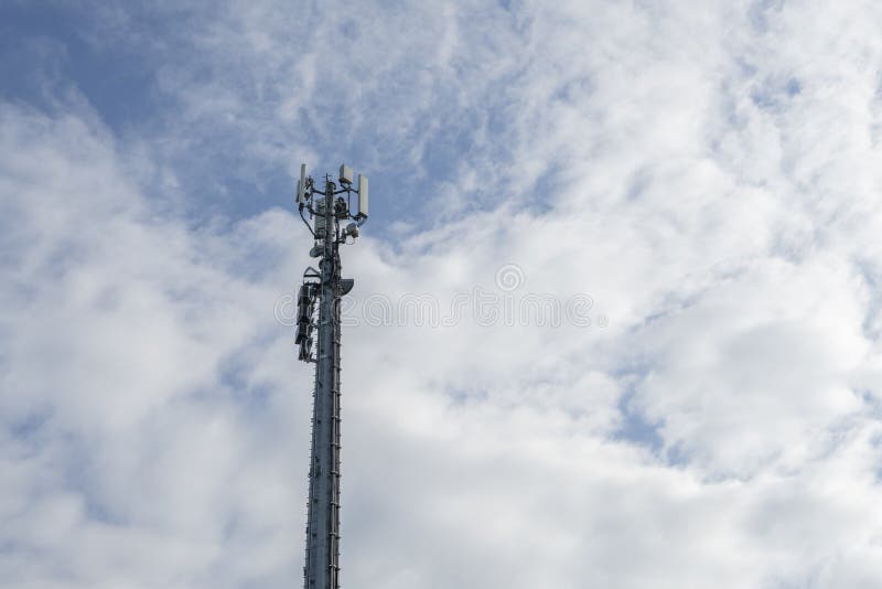 Tower transmitter station stock image. Image of monument - 220779509
