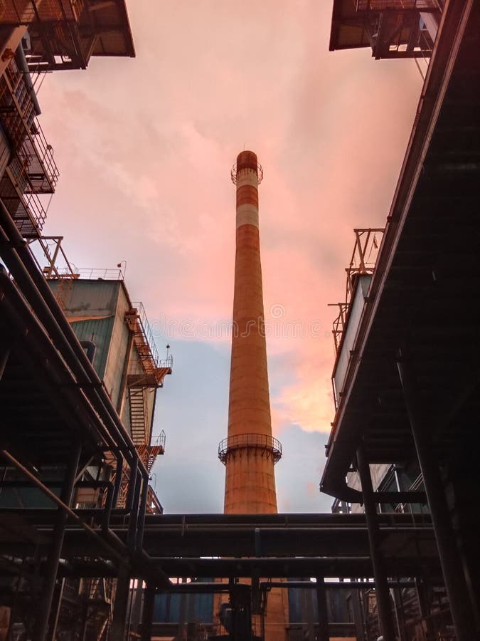 Tower Triangle Sky Construction Stock Photo - Image of landmark ...