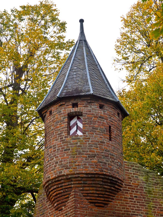 Historic Fort Turret stock photo. Image of forest, famous - 30306884