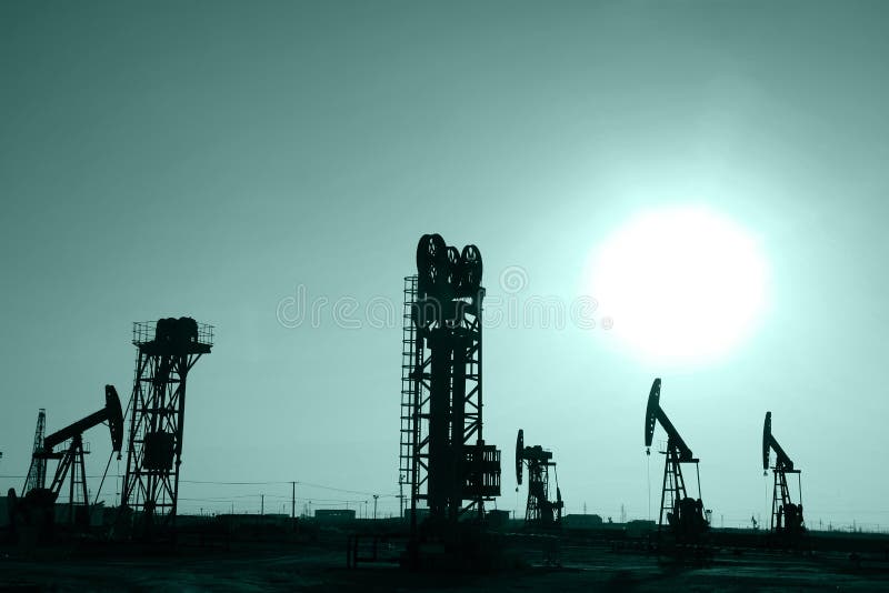 Tower type pumping unit stock image. Image of business - 172329881