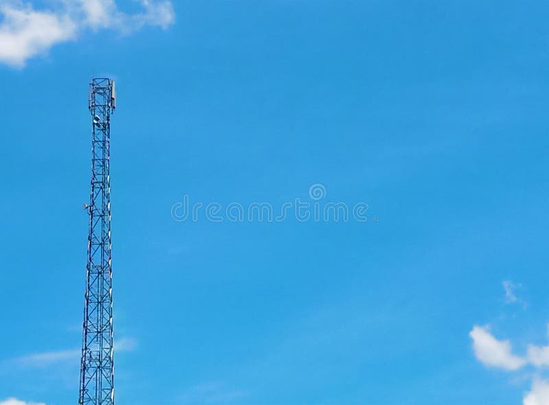 The Tower Image is Suitable for the Background. Stock Image - Image of ...