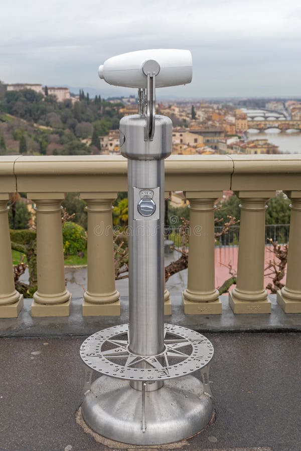 Tower Viewer stock photo. Image of binoculars, city - 194073116