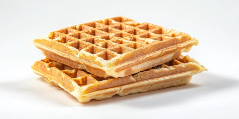 Stacked Waffles stock photo. Image of breakfast, deep - 375902892