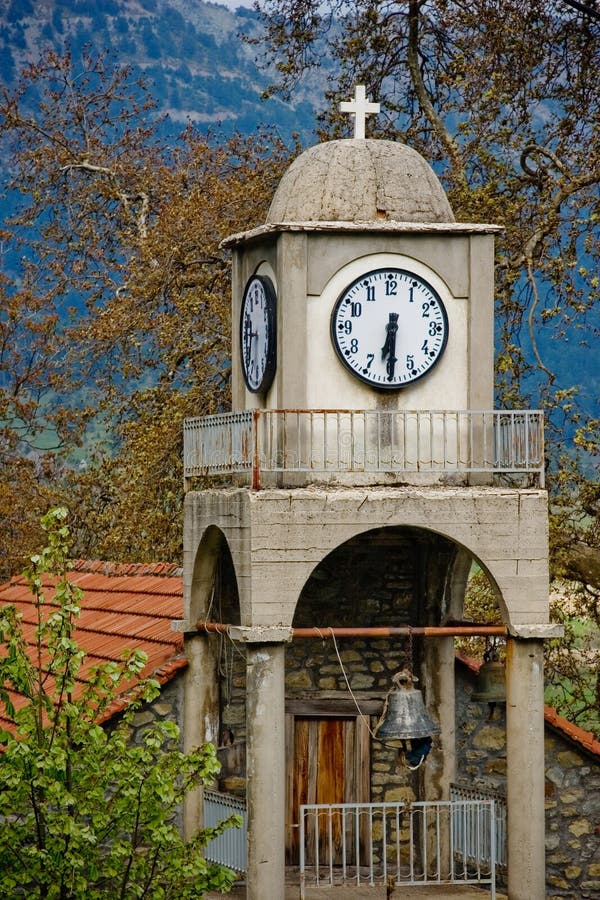 Leaning Clock Tower (Tbilisi, Georgia) Stock Photo - Image of leaning ...