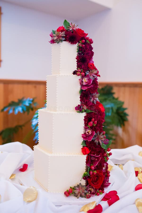 Tall Tower Wedding Cake Custom Stock Photos - Free & Royalty-Free Stock ...