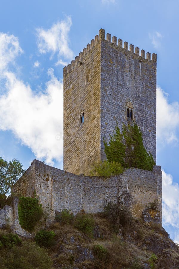 The Tower of the Yedra Castle Stock Photo - Image of jaen, defensive ...