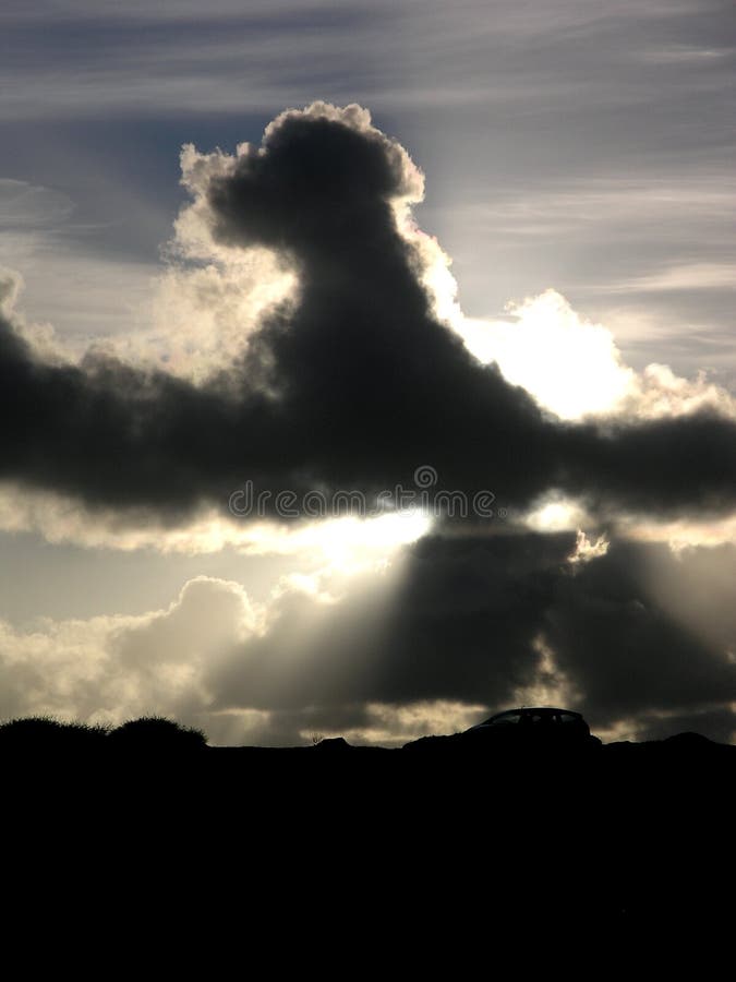Towering Angry Clouds stock photo. Image of towering - 262273058