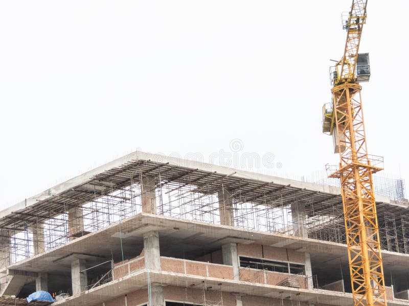 The Towering Building Under Construction Stood As a Testament To ...