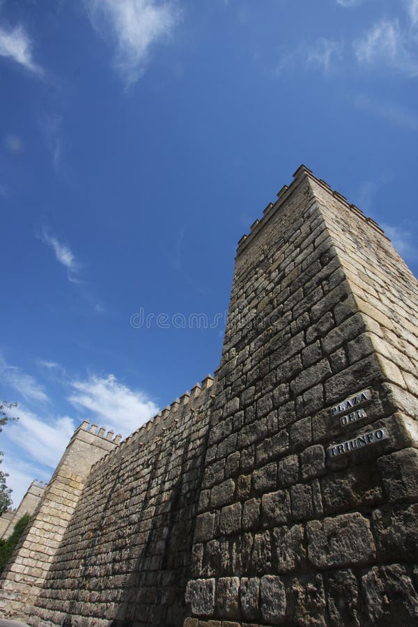 Towering Castle stock image. Image of defence, defense - 12989019