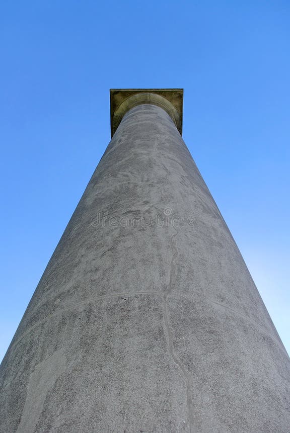 Towering Pillar stock photo. Image of perspective, single - 2798518