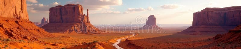 Towering Sandstone Cliffs, Dramatic Desert Shadows, Formation, Erosion ...