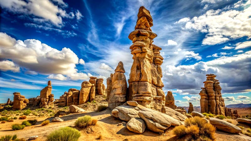 Celebrating the Beauty of Natural Stone Digital Art Generation Stock ...