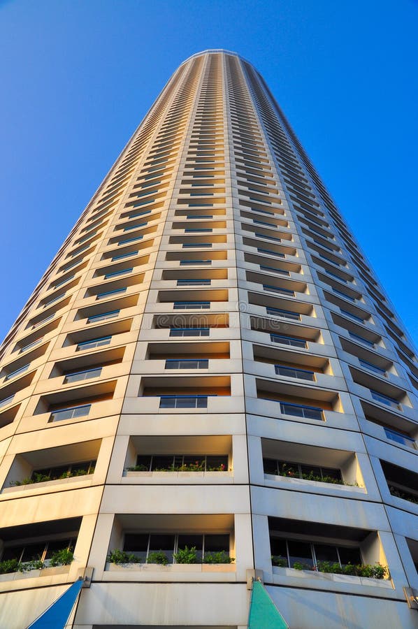 Towering skyscraper stock image. Image of towering, hotel - 7686407