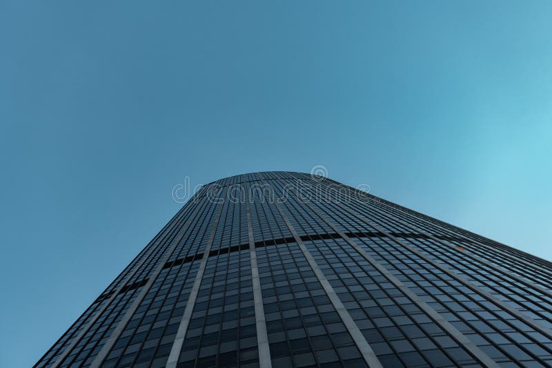 Towering Skyscraper, with Its Multiple Stories and Windows Visible ...