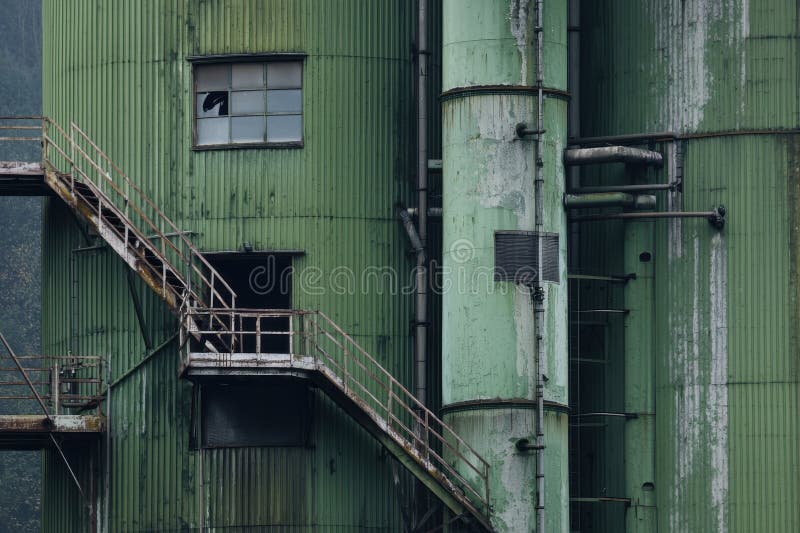 Towering Steel Structures for Aggregate Processing in Industrial ...