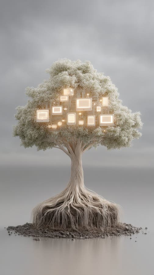 A Towering Tree of Knowledge Illuminated by EdTech Innovations Reshaping the Future of Learning ...