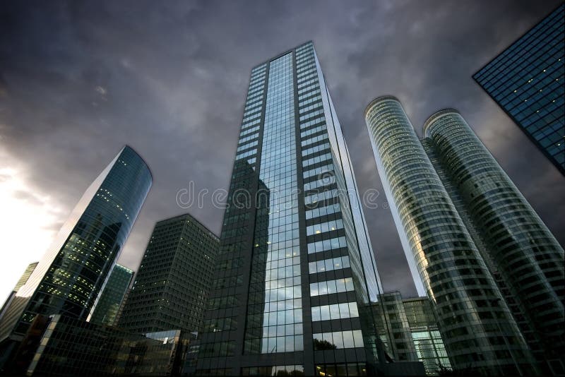 Towers stock photo. Image of wide, architecture, view - 12625048