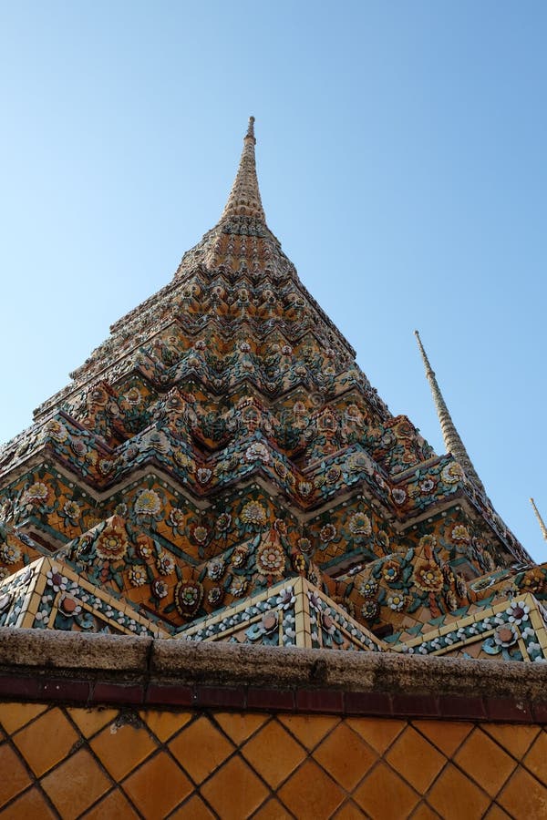 The Towers of the Ancient Buddhist Monastery are Decorated with ...